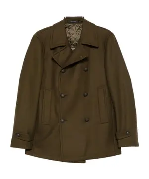 Tagliatore Double-breasted Casual Jacket - Green
