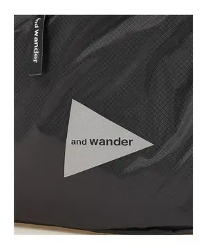 AND WANDER Logo Detail Shoulder Bag