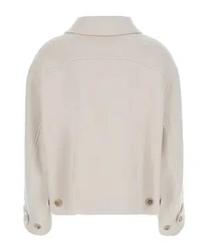 SEMICOUTURE Long-sleeve Casual Jacket With A Collar