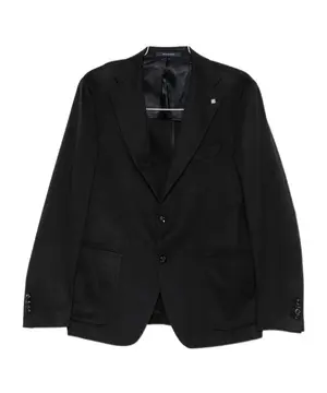 Tagliatore Single-breasted Blazer - Black