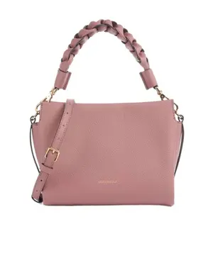 COCCINELLE Woven-handle Shoulder Bag - Pink