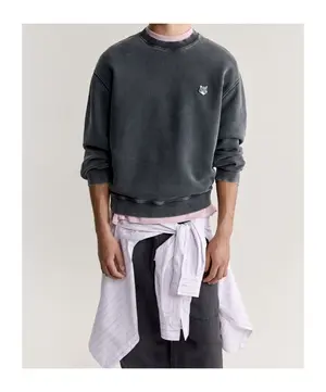 Maison Kitsuné Fox Head Crewneck Sweatshirt