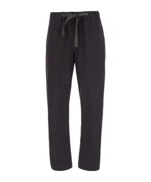 SEMICOUTURE Buddy' Elastic Drawstring Pants - Brown