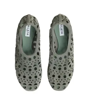 Alaïa Slippers Vienne In Velvet Calfskin