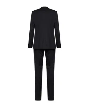 LARDINI Single-breasted Blazer And Trousers Set