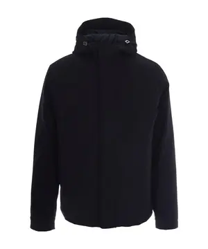 Herno Long-sleeve Casual Jacket - Regular Blue