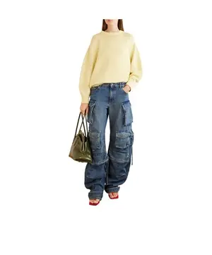 Attico Medium Asymmetric Shoulder Bag