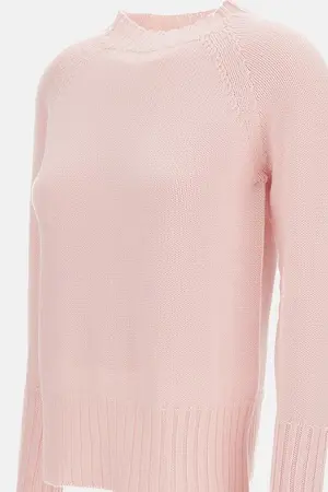 DRUMOHR Raglan-sleeve Ribbed-hem Sweater