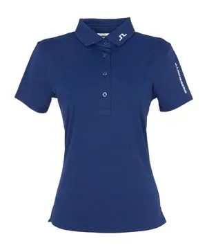 J. Lindeberg Short-sleeved Polo Shirt - Blue