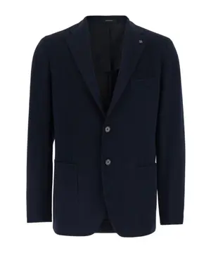 Tagliatore Single-breasted Jacket - Blue