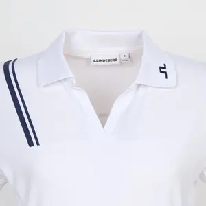 J. Lindeberg Collared Short-sleeved T-shirt
