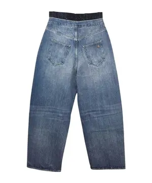 Attico Belt-loop Jeans