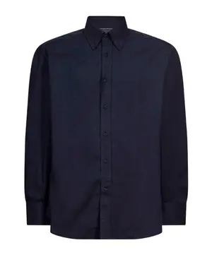Brunello Cucinelli Long-sleeved Button-up Shirt - Black