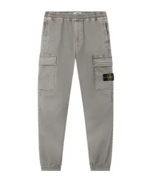 Stone Island Regular-tapered-fit Jogger Trousers With Elastic Waist