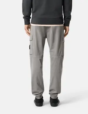 Stone Island Regular-tapered-fit Jogger Trousers With Elastic Waist