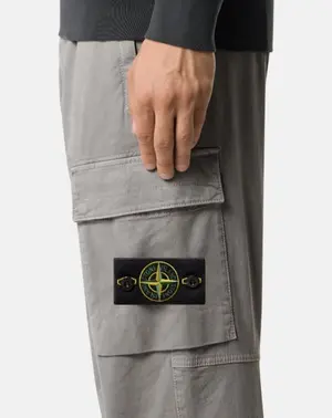 Stone Island Regular-tapered-fit Jogger Trousers With Elastic Waist