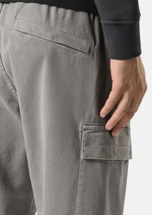 Stone Island Regular-tapered-fit Jogger Trousers With Elastic Waist