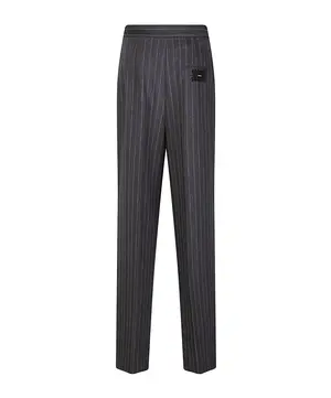 Pinko Button-detail Casual Trousers