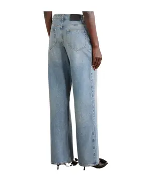 Erdem Mid-rise Straight-leg Floral-embroidered Jeans