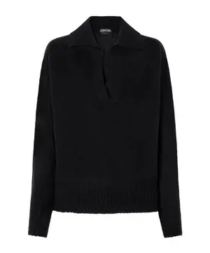 TOM FORD Long Sleeve Polo Jumper