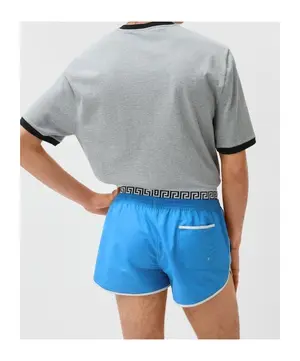 Versace Double Waistband Swim Shorts