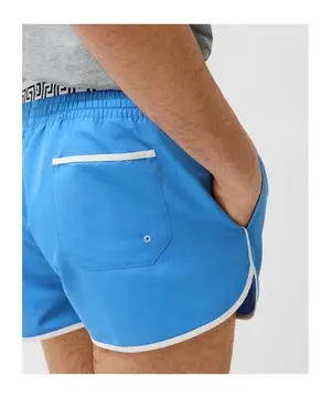 Versace Double Waistband Swim Shorts