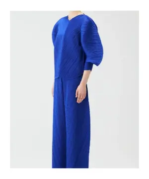 Issey Miyake Coast Pleated Top