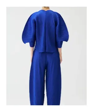 Issey Miyake Coast Pleated Top