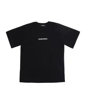 Dsquared2 Crew-neck Short-sleeve Shirt - Black