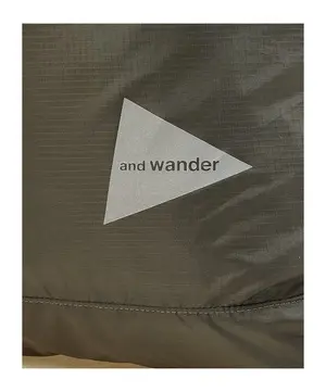 AND WANDER Drawstring Tote Bag