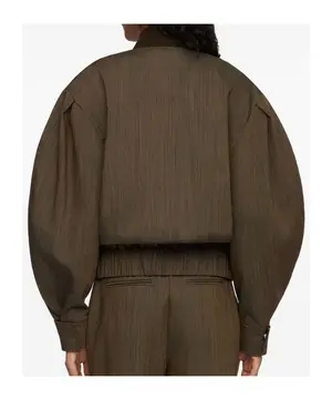 GANNI Long-sleeved Casual Jacket