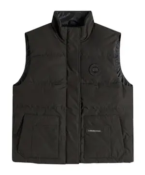 Canada Goose Stand-collar Down Vest - Black