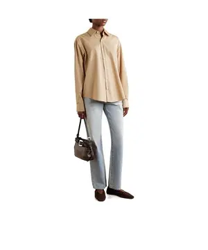 Staud Belted Leather Shoulder Bag