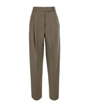 RÓHE Casual Pants With Waistband - Green