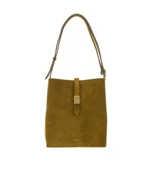 Soeur Magnetic-snap Shoulder Bag - Brown