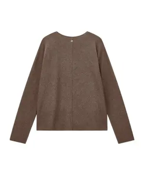 Giorgio Armani Round-neck Sweater In Cashmere And Silk Jersey