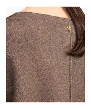 Giorgio Armani Round-neck Sweater In Cashmere And Silk Jersey