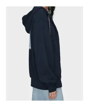 MAISON MARGIELA Graphic Zip-up Hoodie