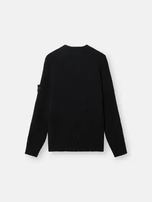 Stone Island Logo Patch Crewneck Jumper