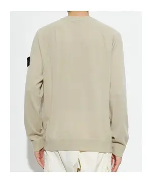 Stone Island Long-sleeve Crew-neck Sweater