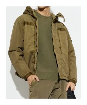 Stone Island Long-sleeve Hooded Jacket