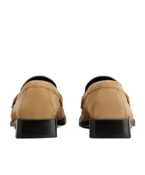 ROGER VIVIER Viv Moc Strass Loafers - Beige