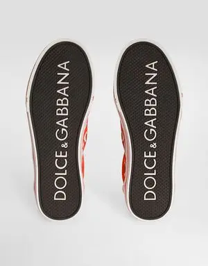 Dolce & Gabbana Majolica Printed Sailing Sports Sneakers