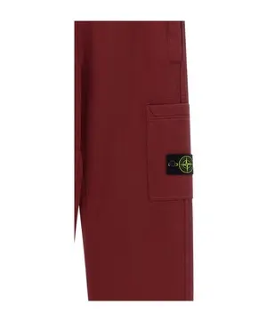 Stone Island Badge Logo Cargo Joggers