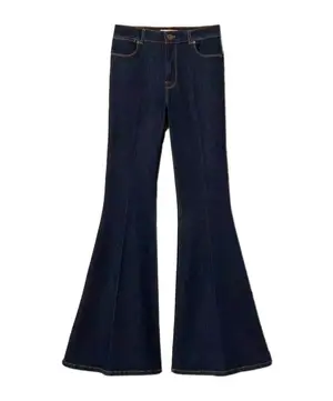 TWINSET Five-pocket Flared Jeans - Black
