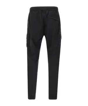 Stone Island Elastic-waist Casual Trousers