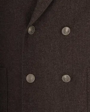 Eleventy Double-breasted Suit Jacket