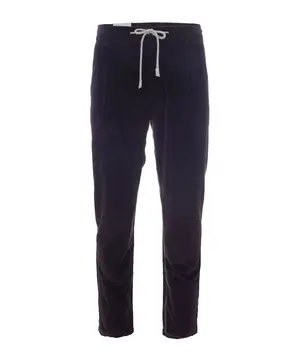 Eleventy Casual Pants With Waistband - Black
