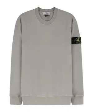 Stone Island Long-sleeve Crew-neck Sweatshirt - Gray