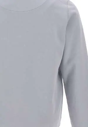Stone Island Long-sleeve Crewneck Sweatshirt With Patch - Gray